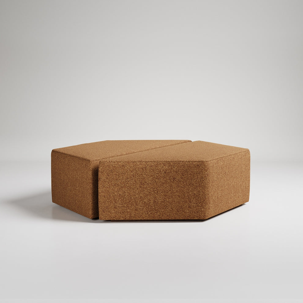 Customise Your Perfect Hex Ottoman with MOMU Fabrics